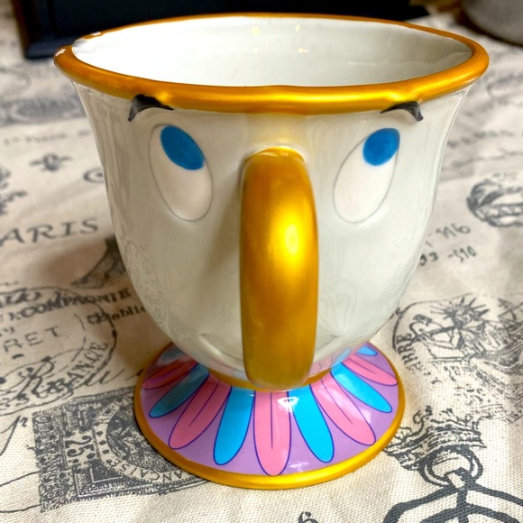 Disney | Dining | Authentic Disney Parks Beauty The Beast Chip Cup Tea ...